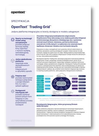 OpenText Business Network - Integracja z KSeF